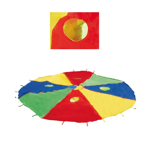 PARACAIDAS GRANDE C/HOYO | Mundidactico